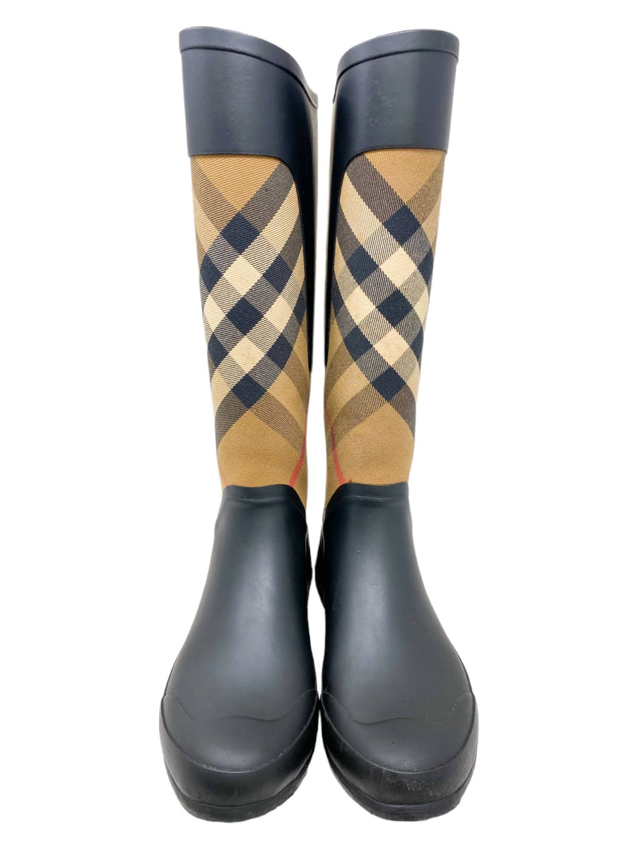 Botas "House Check Pattern Rubber Rain Boots"– BRONCEALANA
