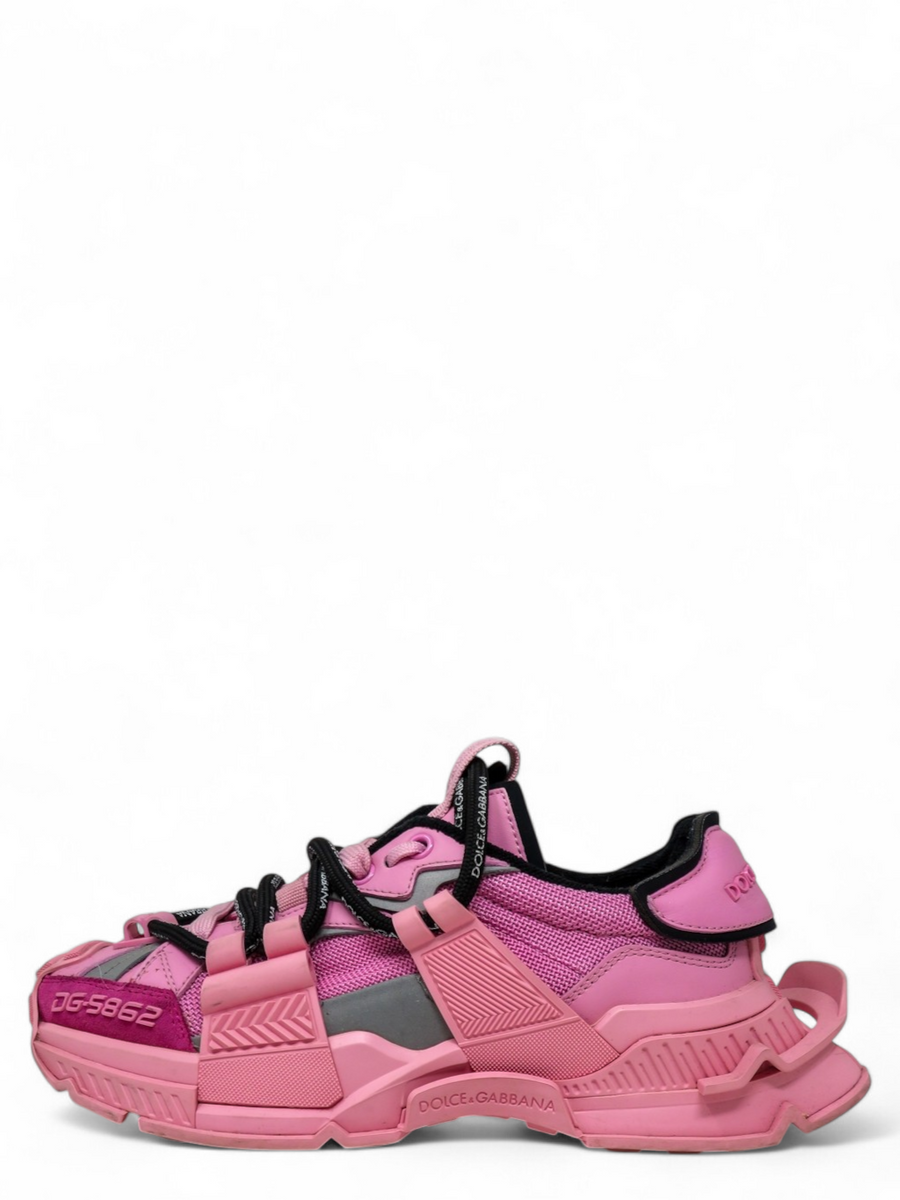 Tenis "Mixed-material Space Sneakers"– BRONCEALANA