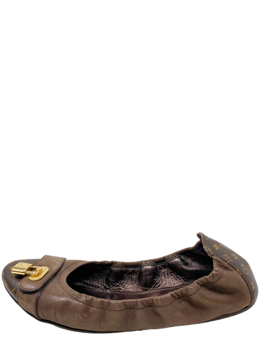 Baletas "Coated Canvas Mesh Accents Ballet Flats"– BRONCEALANA
