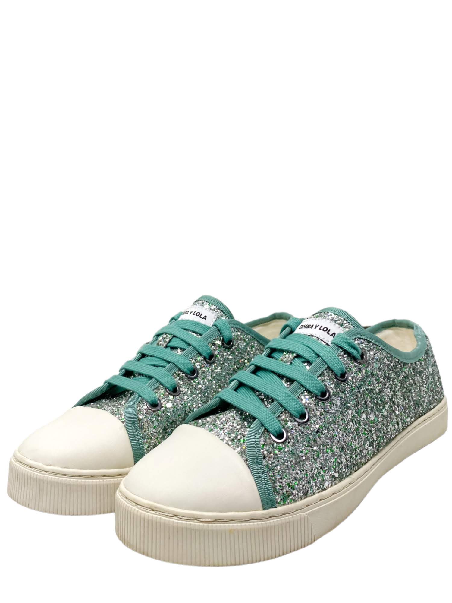 Tenis "Glitter Trainers"– BRONCEALANA
