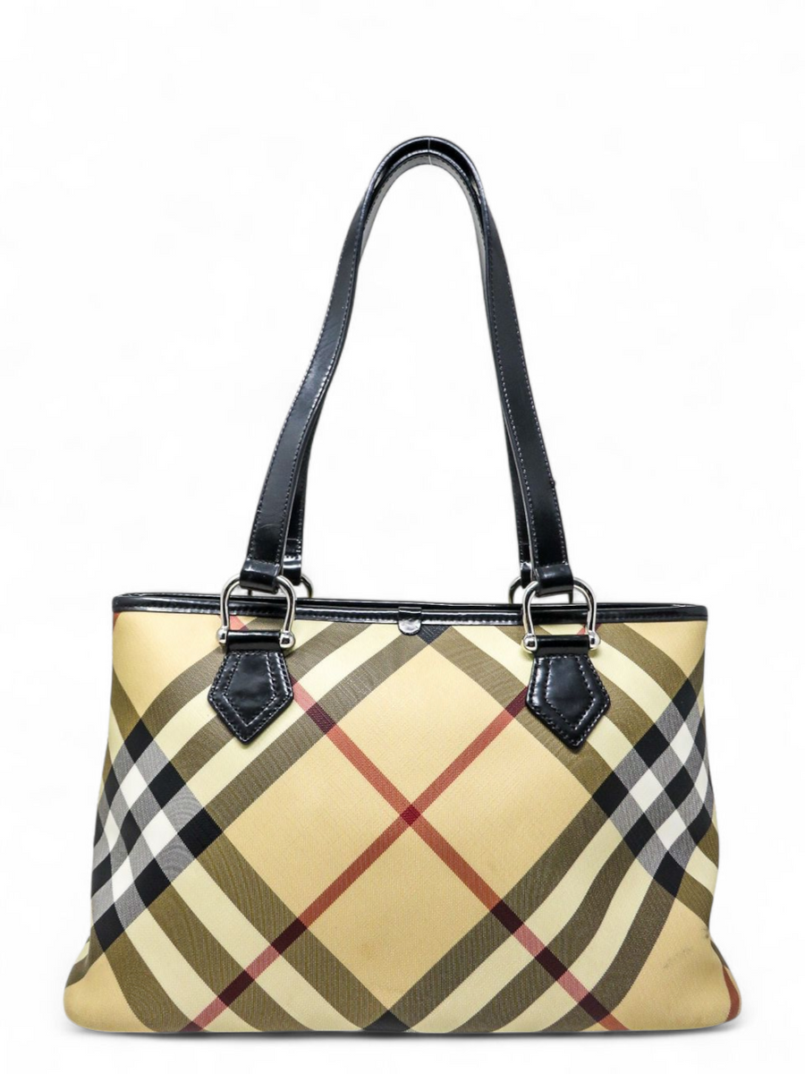 Bolso "Supernova Check Regent Tote Bag"– BRONCEALANA