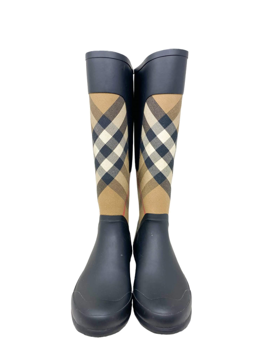 Botas "House Check Pattern Rubber Rain Boots"– BRONCEALANA